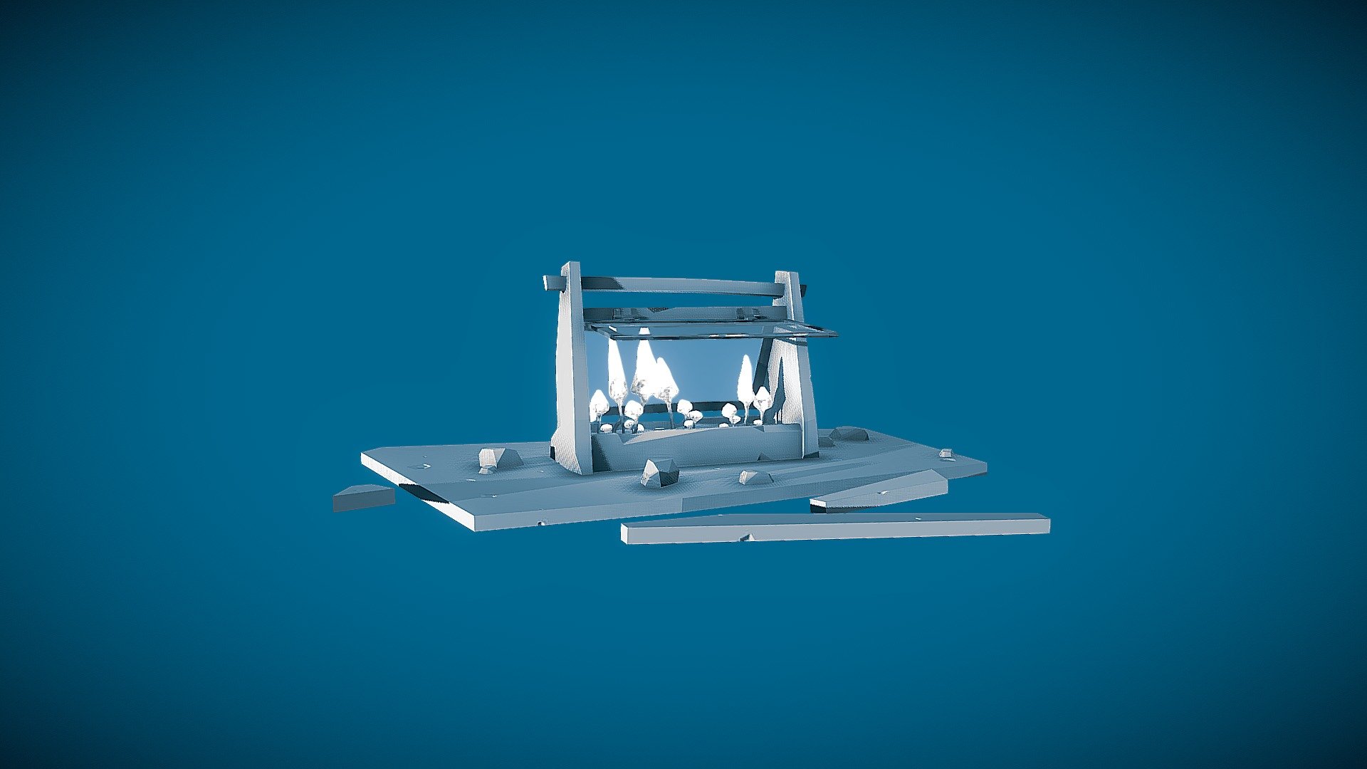 3December Day 14 - Terrarium - 3D model by Torin_Quinn [eeb33a0 ...
