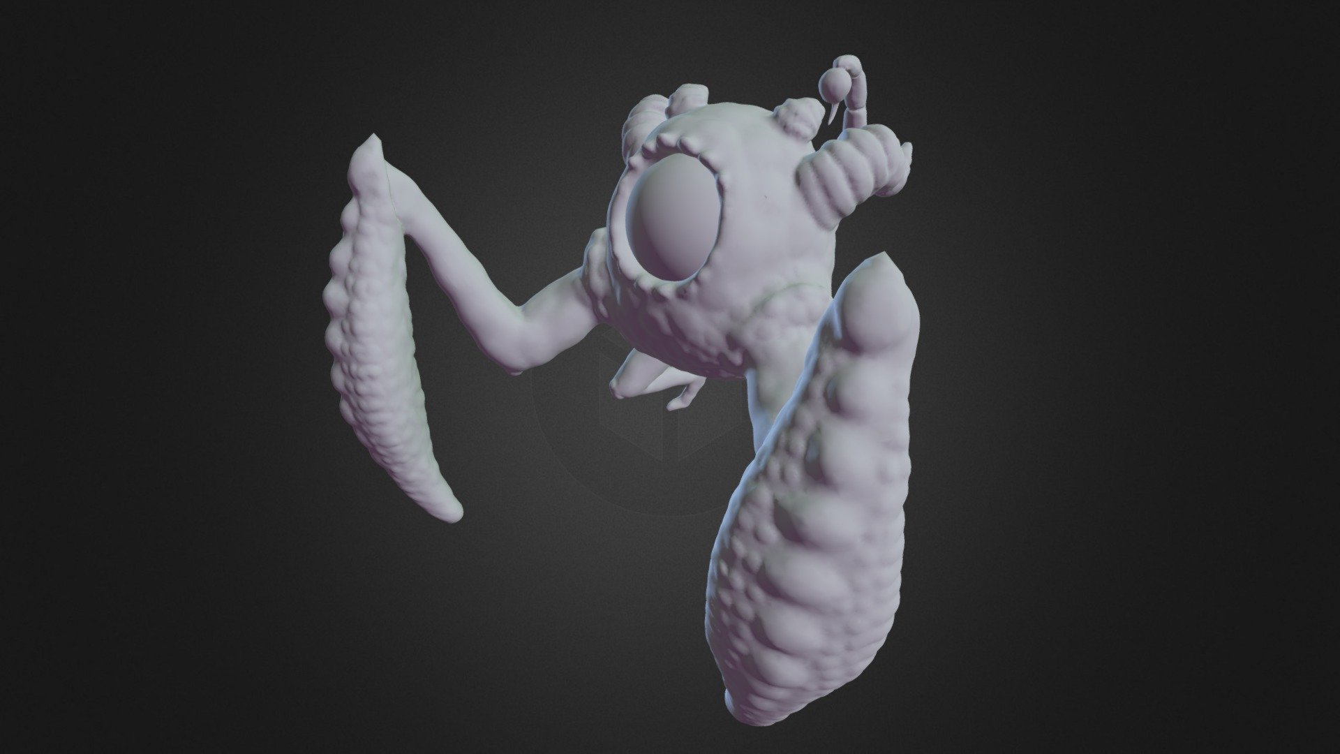 Lesser Demon - 3D model by KaitlynPotter [eeb37be] - Sketchfab