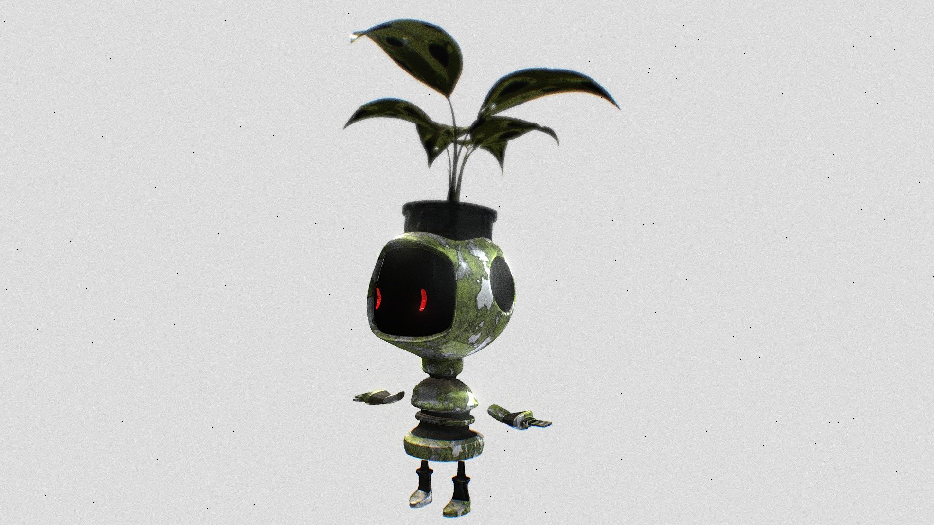 GreenBot - Download Free 3D model by tee (@tabtoba1994) [eeb7d1d ...