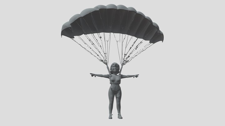 Parachute 3D models - Sketchfab