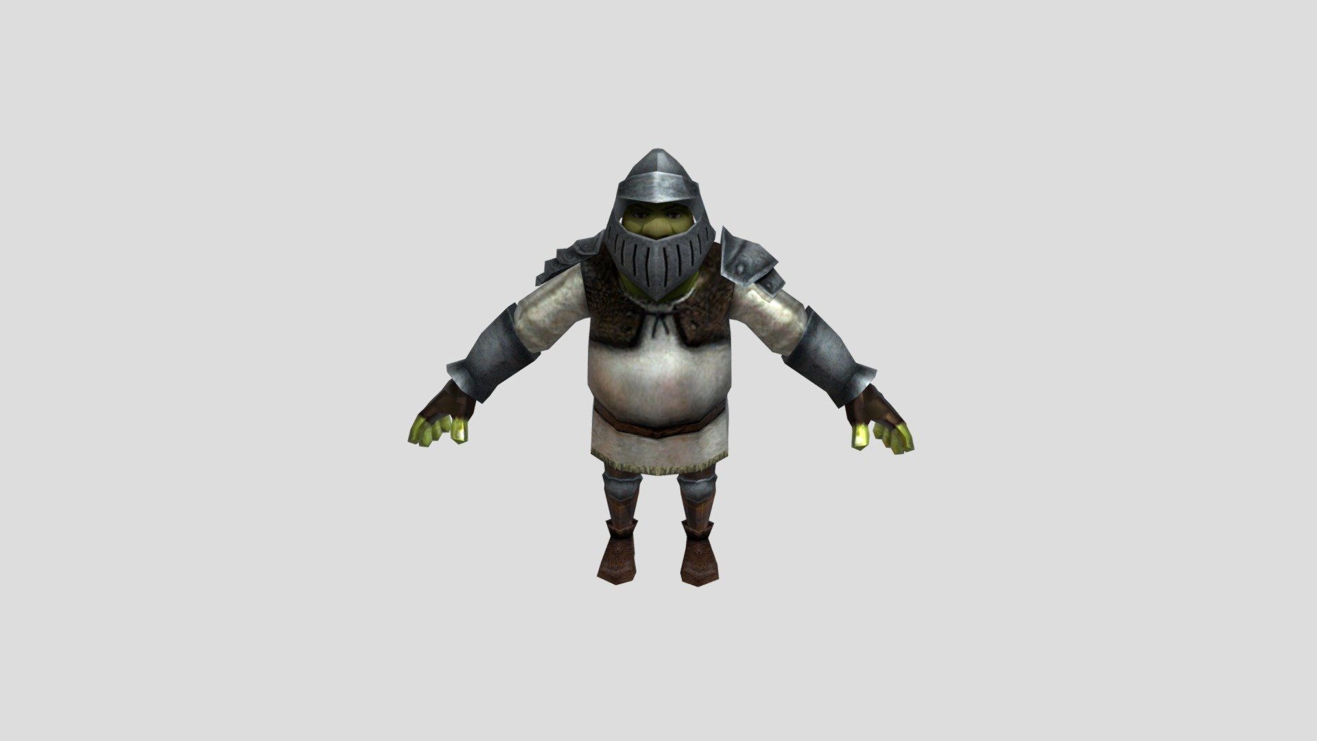 Shrek Knight Obj - Download Free 3D model by MarkJChairezJr ...