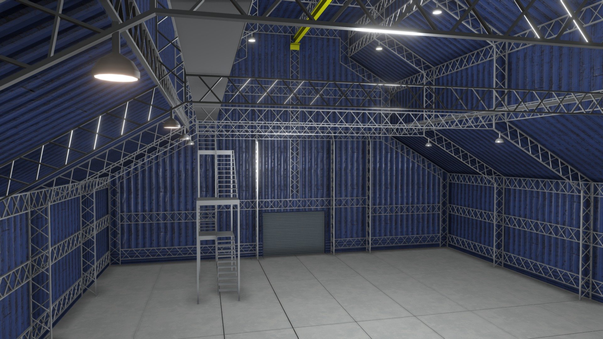 Warehouse Building - Buy Royalty Free 3D model by jimbogies [eeb972b ...