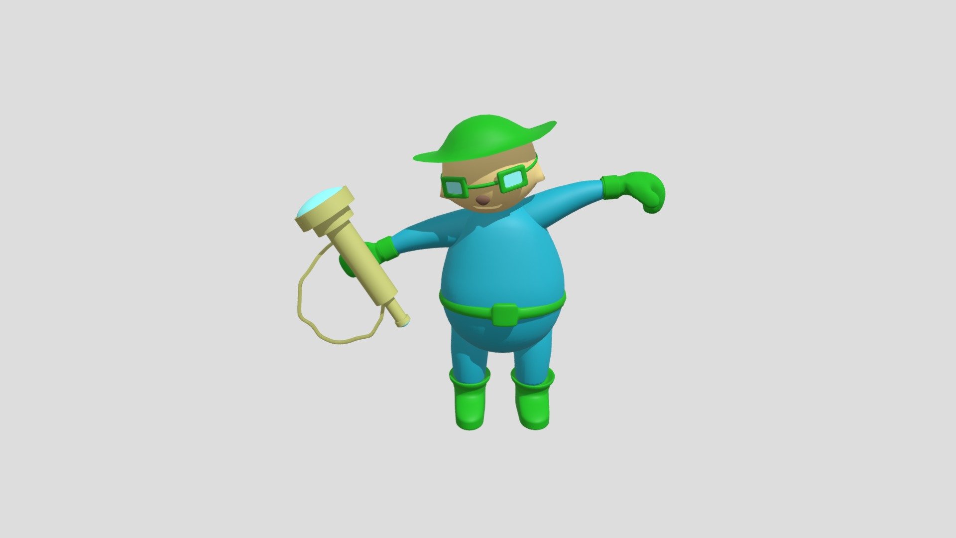 Keko - Héroe - 3D model by Christian.Carrion.Gallardo [eebb7f1] - Sketchfab