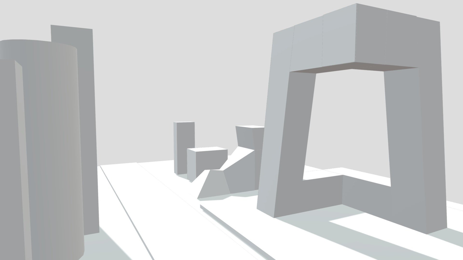 Wk 2 Environment Block Out - Download Free 3D model by Matthew Ma ...