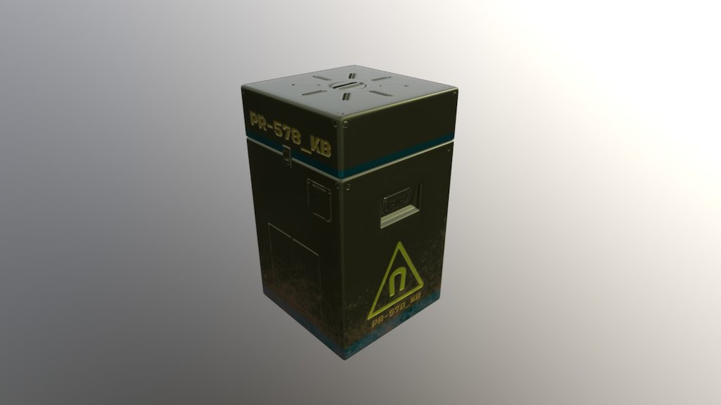 Crate Prop - 3D model by Monte Drebenstedt (@MonteDrebenstedt) [eebd88b ...