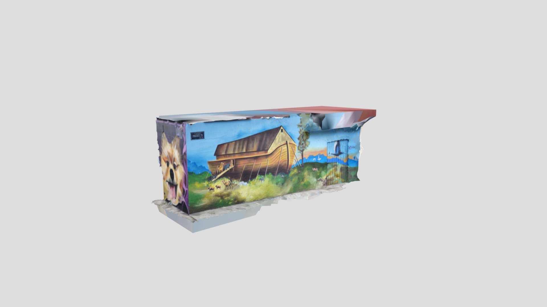 Graffiti - Download Free 3D model by Rodol the Dreamer (@rodoldreamer ...