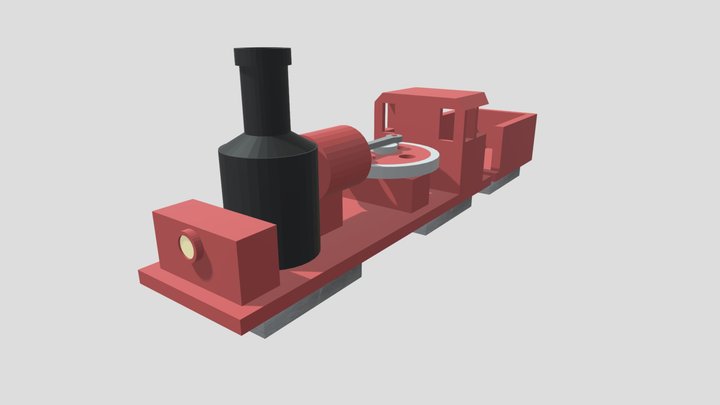 Steamtrain 3D models - Sketchfab