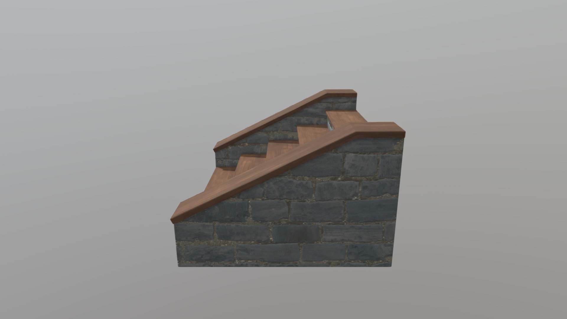 Brick Stairs - Buy Royalty Free 3D model by captainapoc [eec2f81 ...