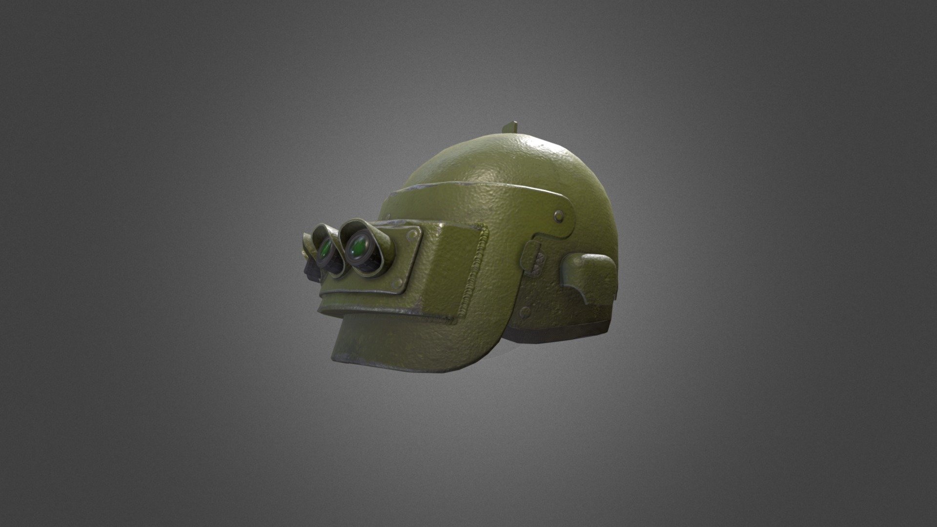 Russian Assault Helmet "ALTYN" with NVG - 3D model by Danil Dl ...