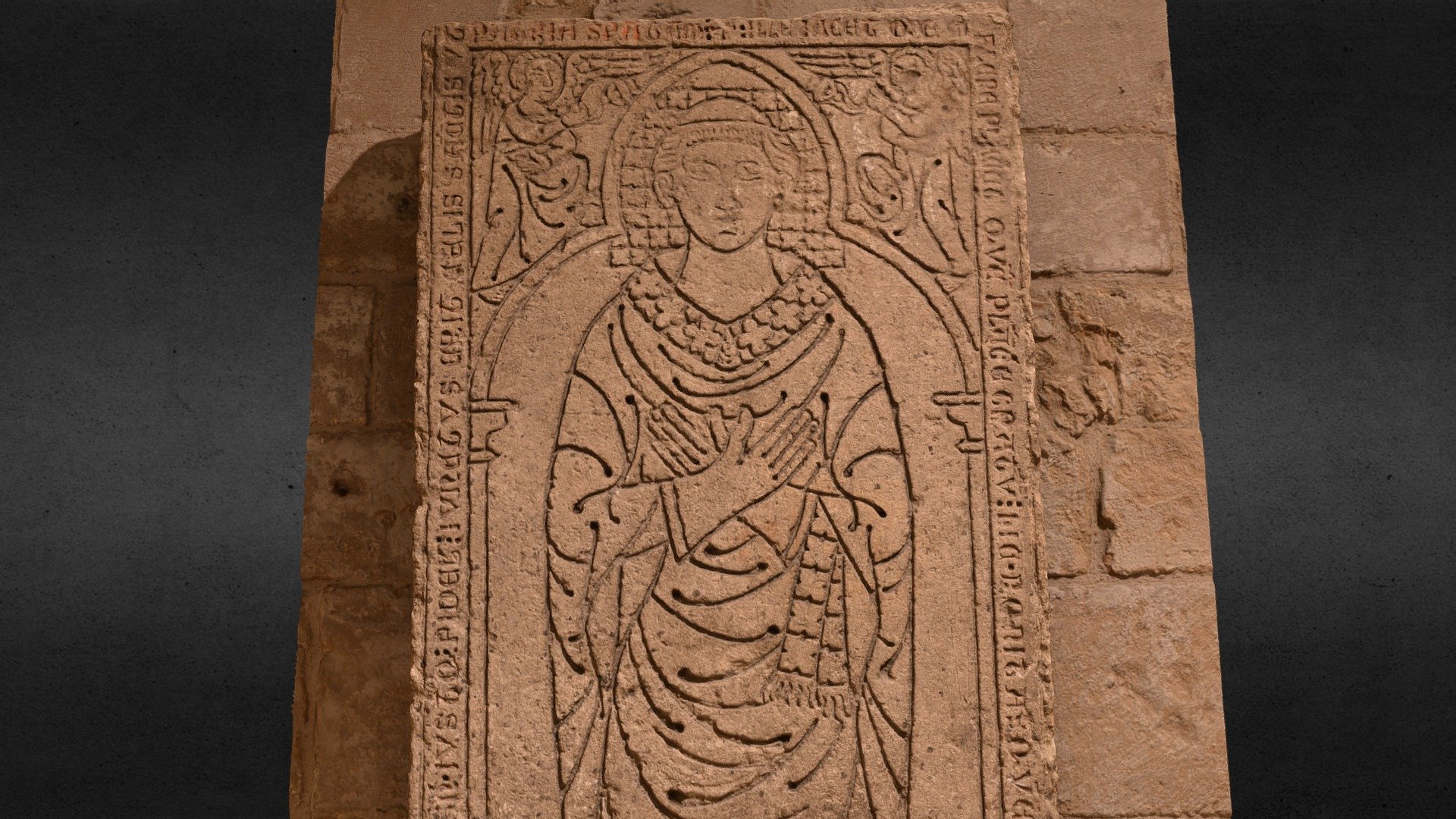 Tombe médiévale, St-Séverin-sur-Boutonne (17) - Download Free 3D model ...