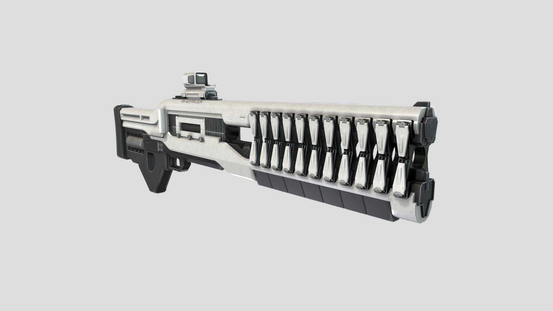RS-422 Railgun - Download Free 3D model by Yuniesque [eec67cd] - Sketchfab