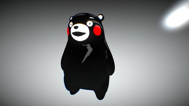 Kumamon 3D models - Sketchfab