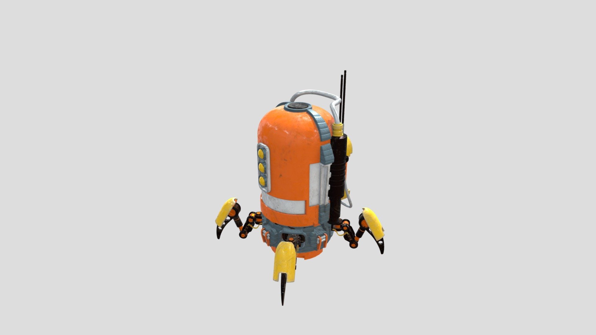 Spider Bot - 3D model by InkDraonCookie [eec7a5b] - Sketchfab