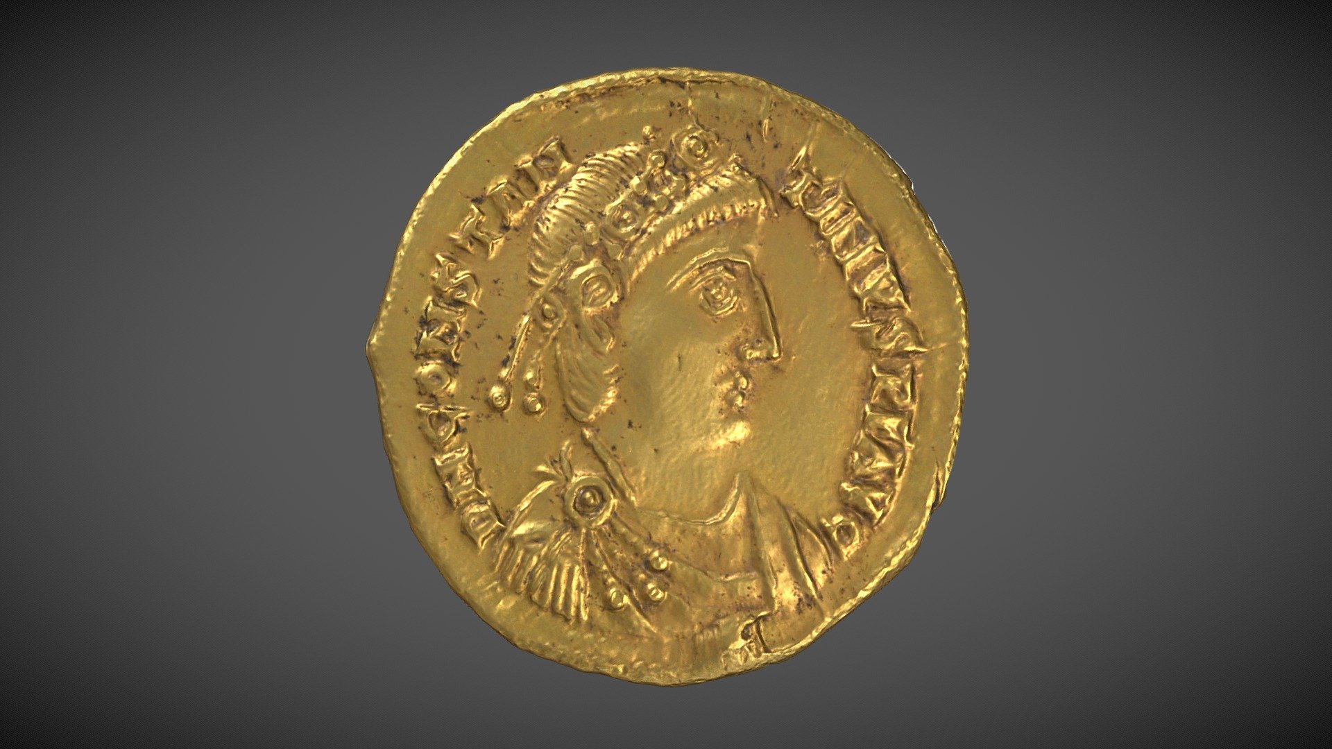 Solidus de Constantino III - 3D model by García Ávila, M. (@garcia.avila) [eec9218] - Sketchfab