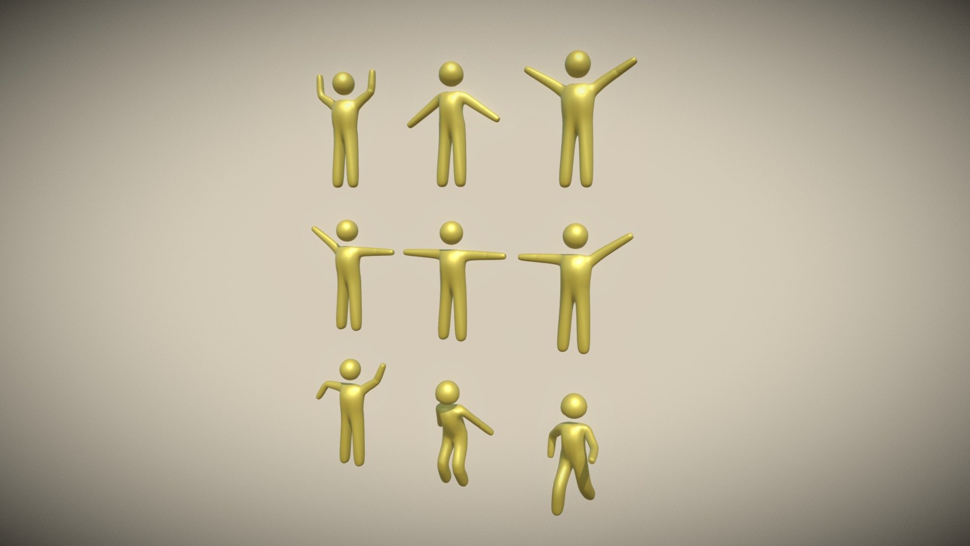 Icon People - Download Free 3D model by Kateryna (@nkkateruna) [eec96e3 ...