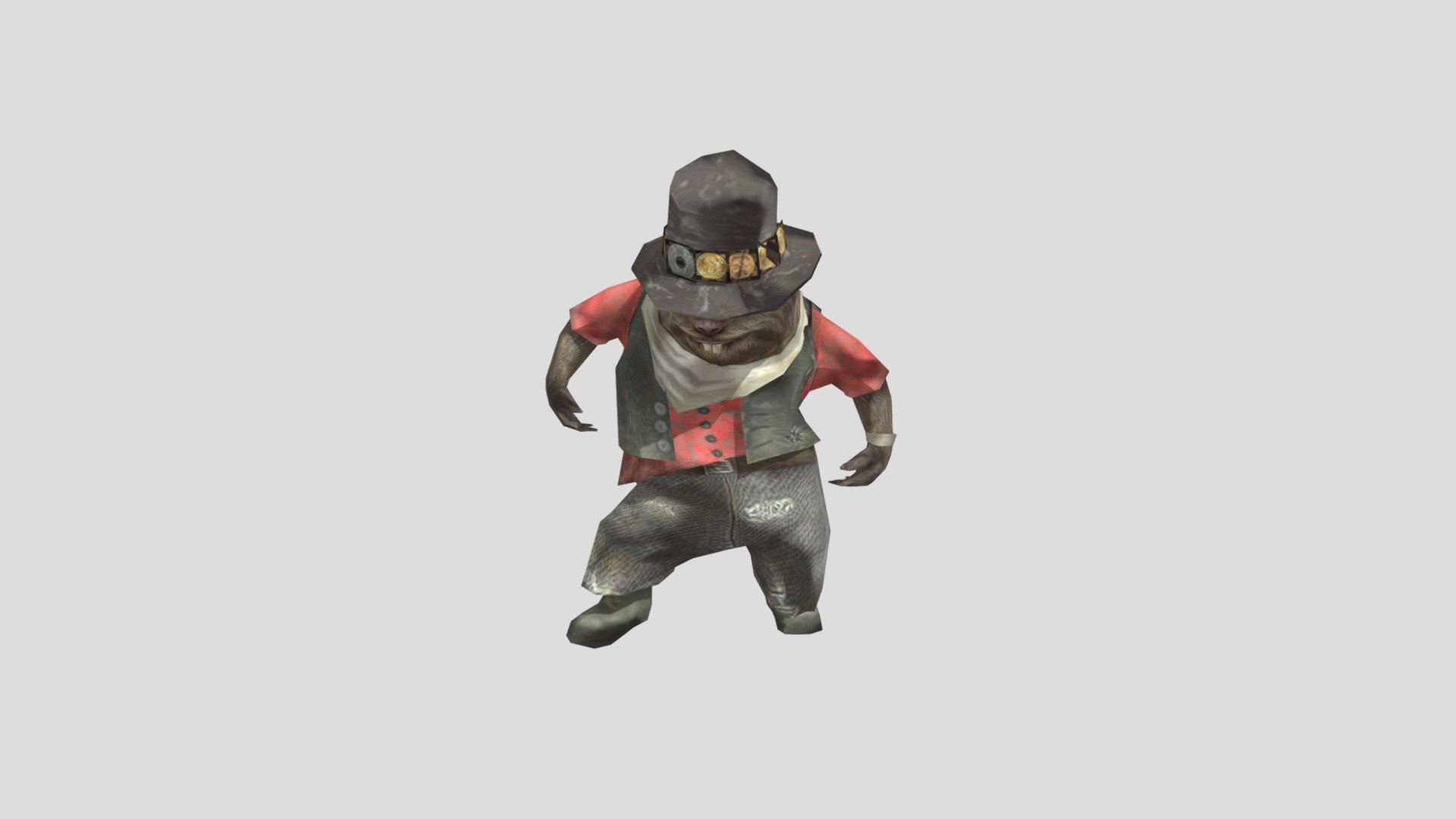 Big Rodent - Download Free 3D model by Mordecai The Despicable Me Fan (@agustinadamayanti ...