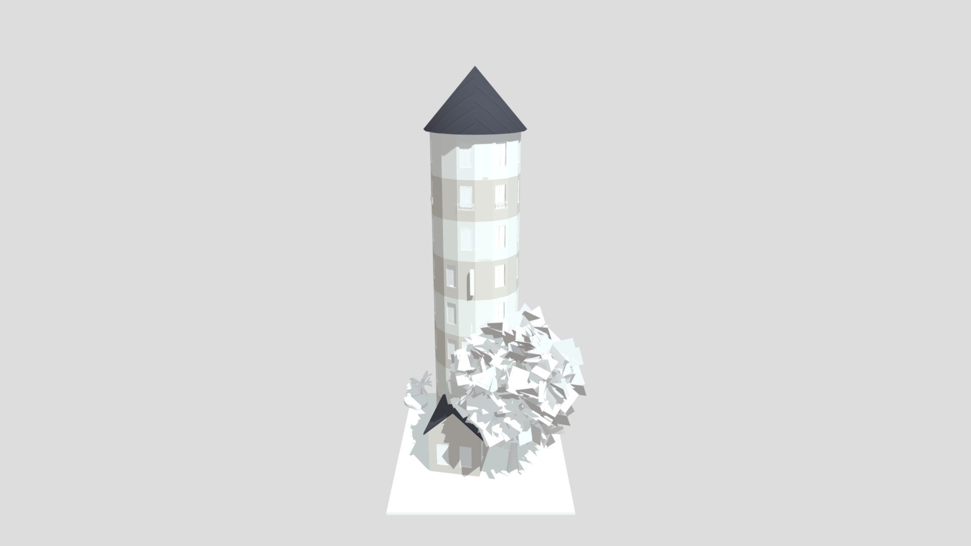 Lighthouse - Download Free 3D model by Home Design 3D (@homedesign3d) [eec9cb6] - Sketchfab