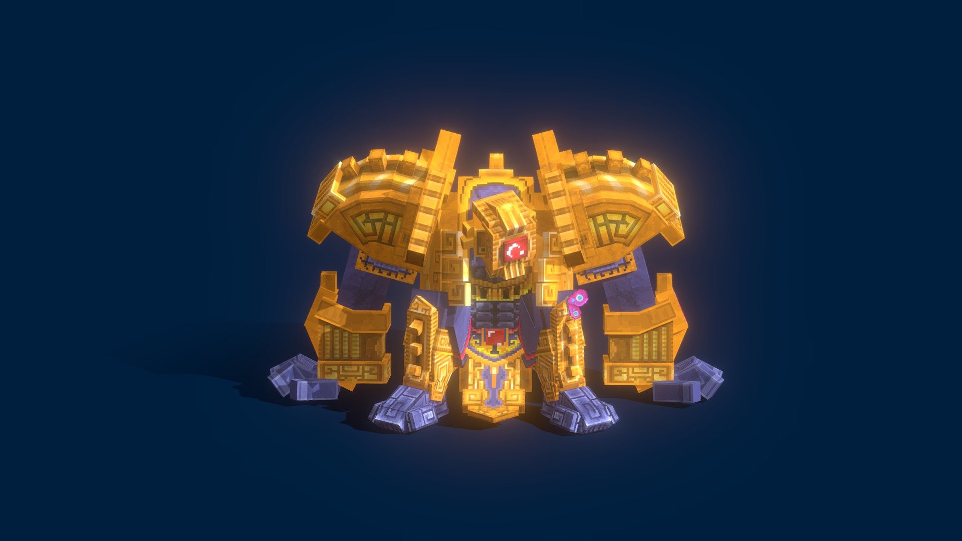 Taloc the Gatekeeper - 3D model by cazfps [eeca1f7] - Sketchfab