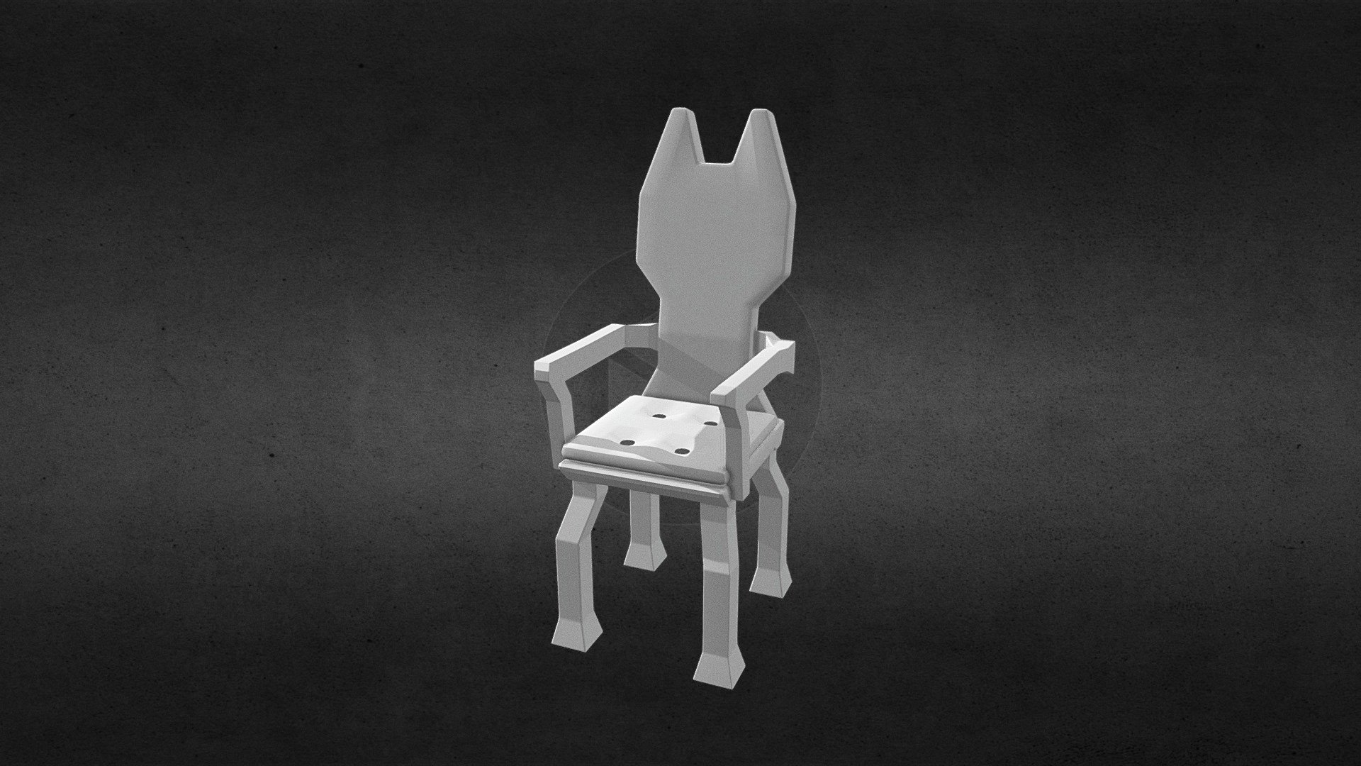 Cat Chair - Download Free 3D model by LycanStarArt [eeca26d] - Sketchfab