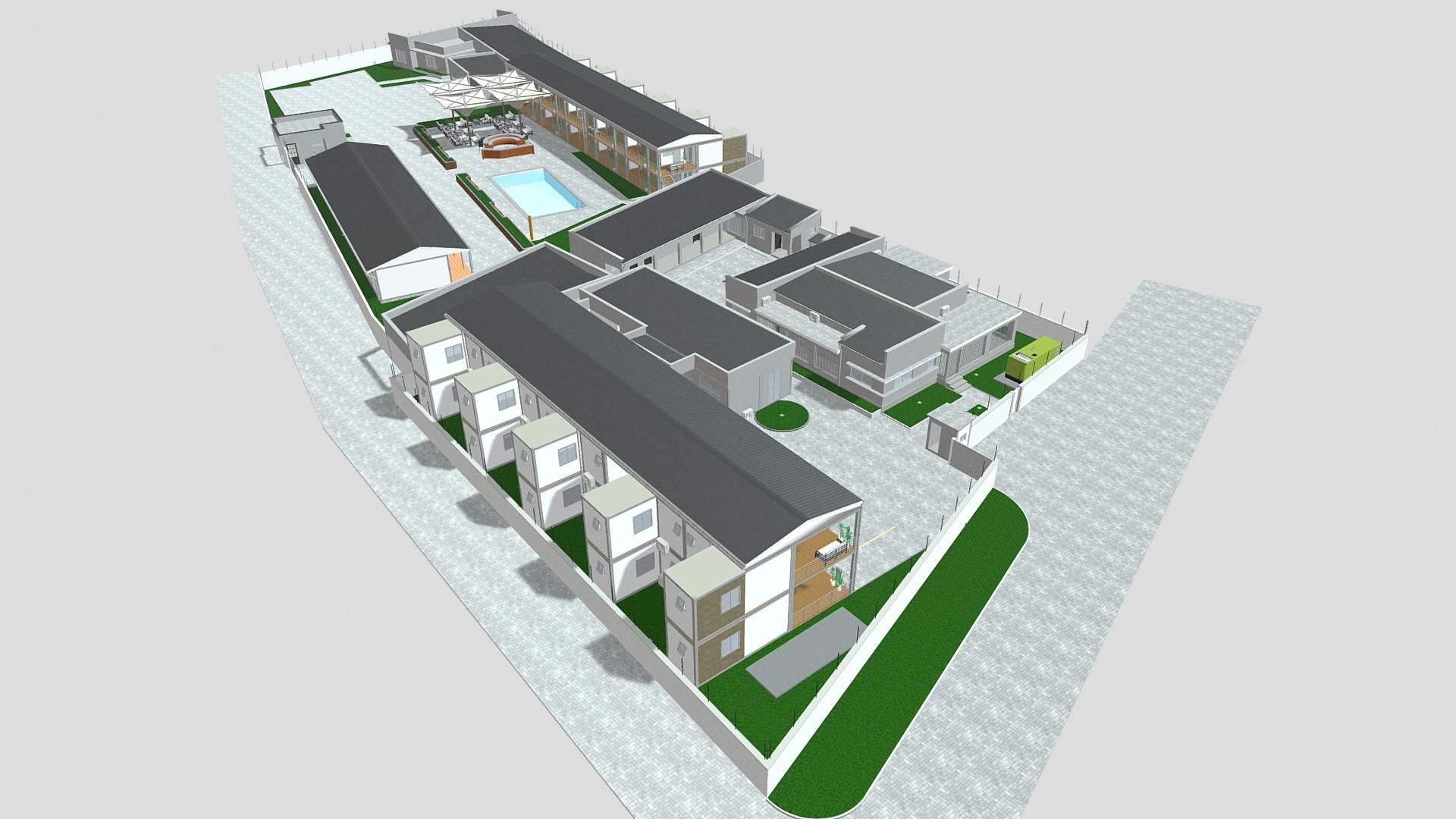 00 Guest House - 3D model by mvictor596 [eeca8c5] - Sketchfab