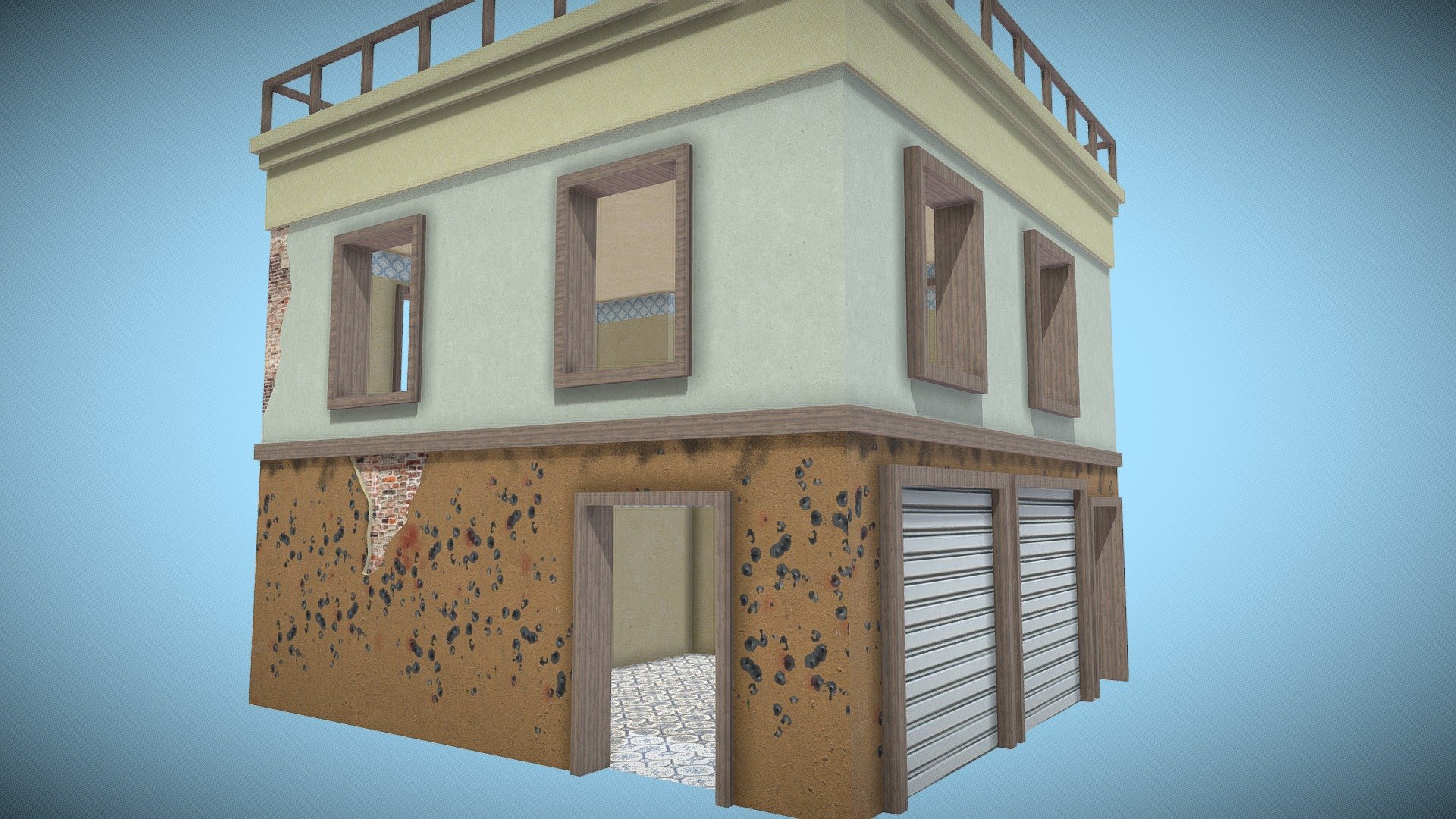 Cod 4 Backlot Building - Download Free 3D model by Designed By Jonathan ...