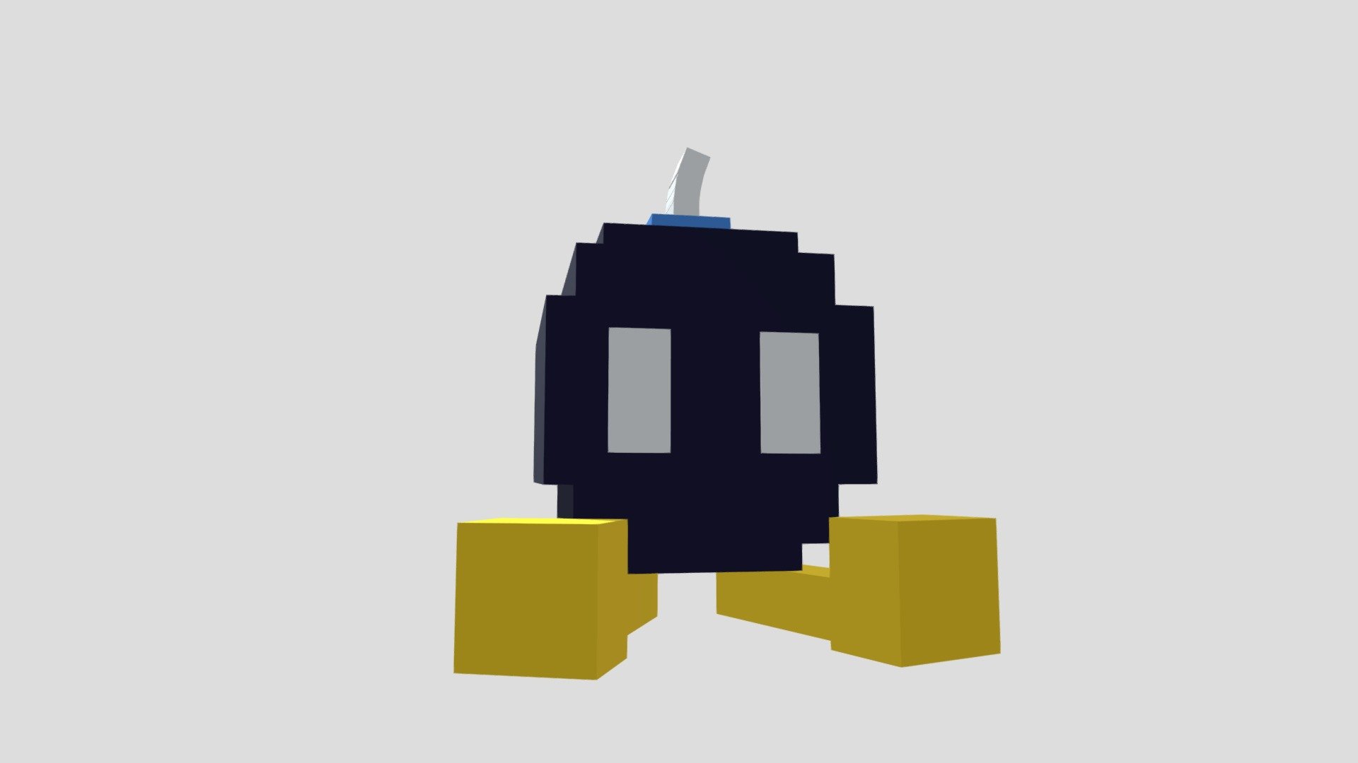 Bob-Omb - Download Free 3D model by CC J4xon (@CC_J4xon) [eecdfa1 ...