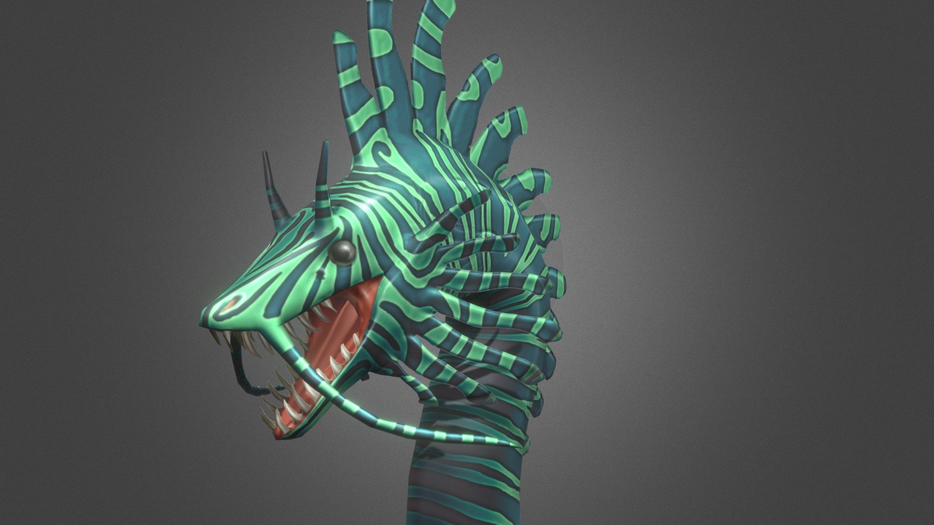 Sea Serpent - 3D model by 3lbgames [eecfceb] - Sketchfab