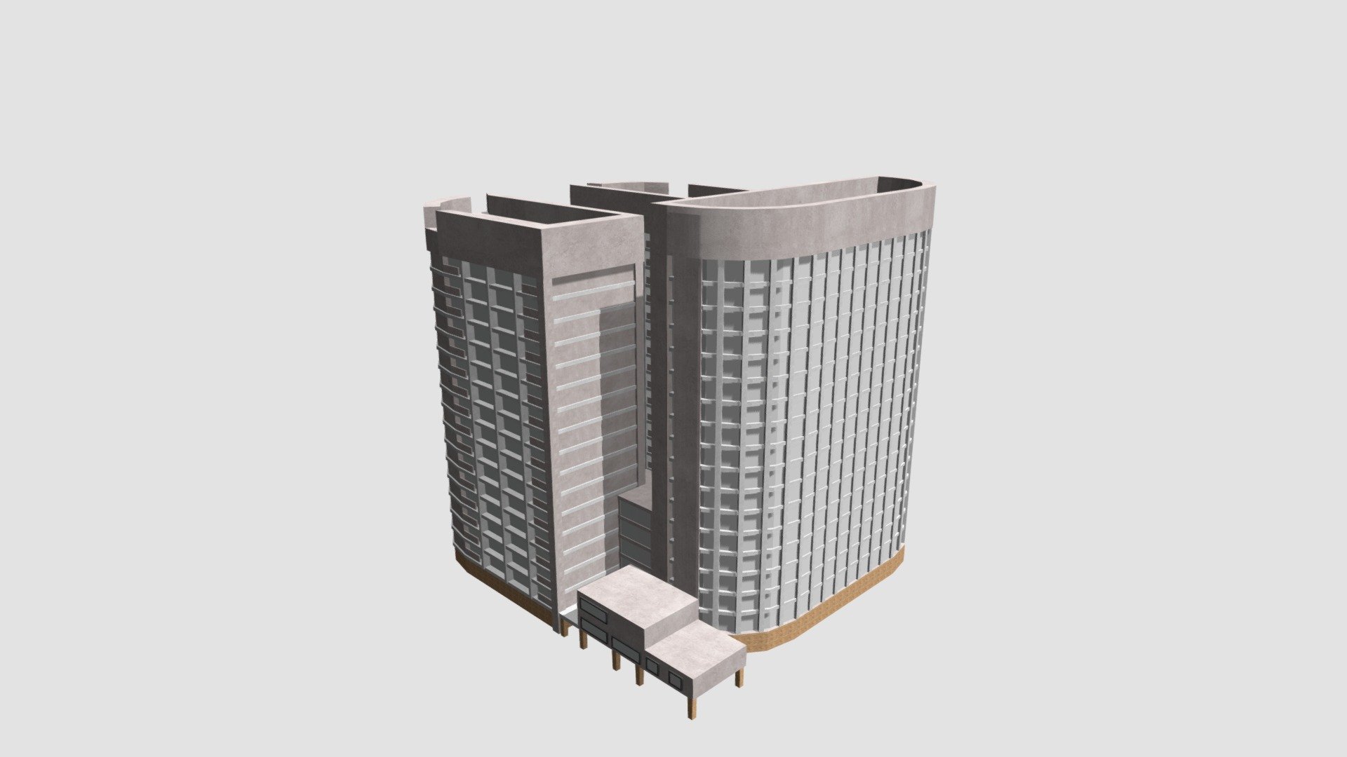 skyscraper - Buy Royalty Free 3D model by Evermotion [eed14dd ...