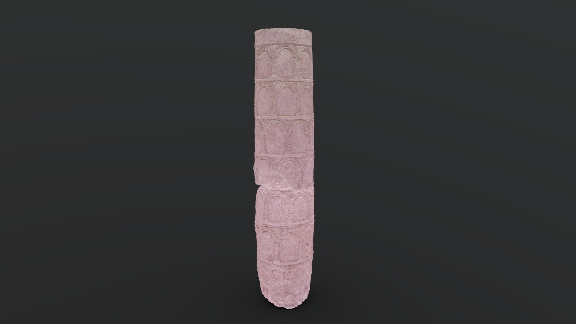 Fuste de columna de Villa Petraria - 3D model by MuseoPetrer [eed196f ...