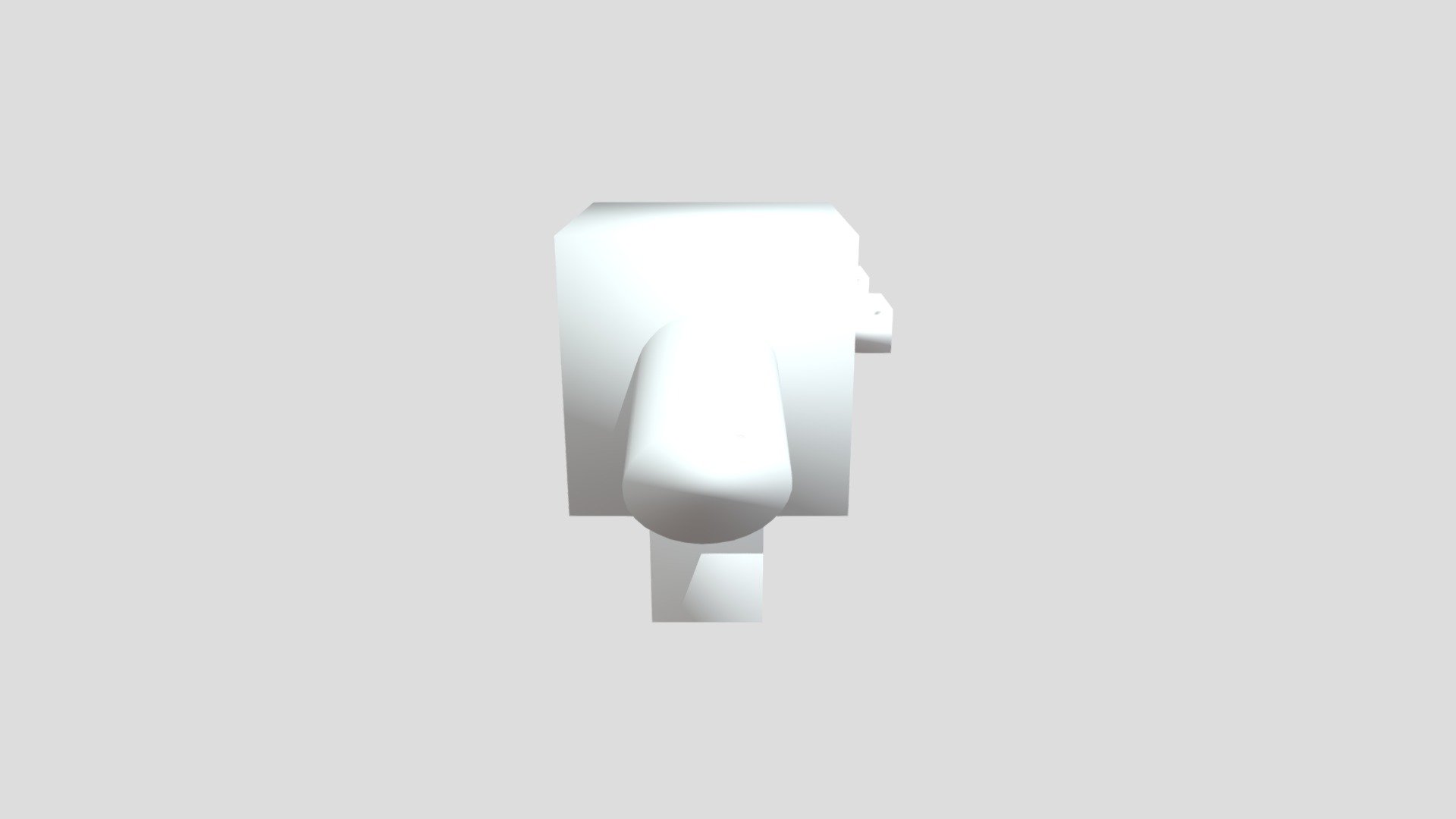 Cube Man - 3D model by colinballin15 [eed2d90] - Sketchfab