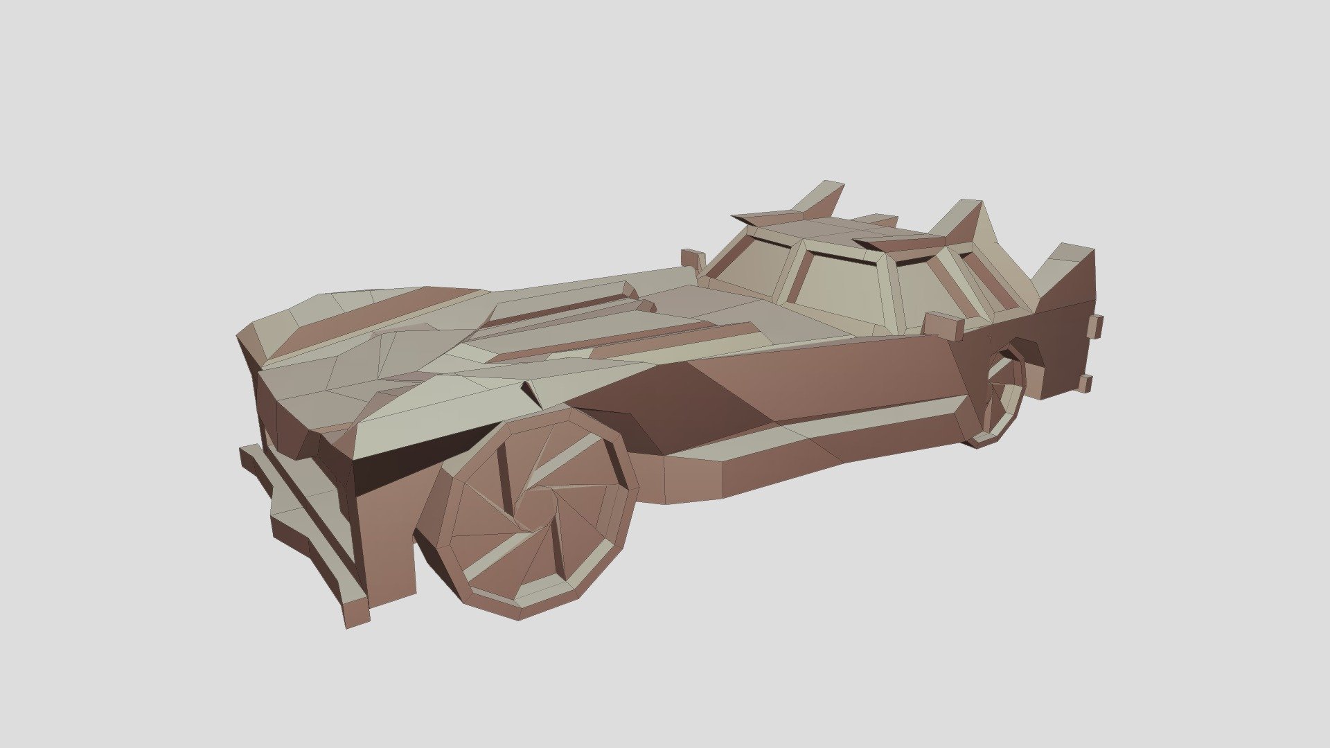 ST Batmobile - 3D model by Symmetry Thomas (@symmetrythomas) [eed38ab ...
