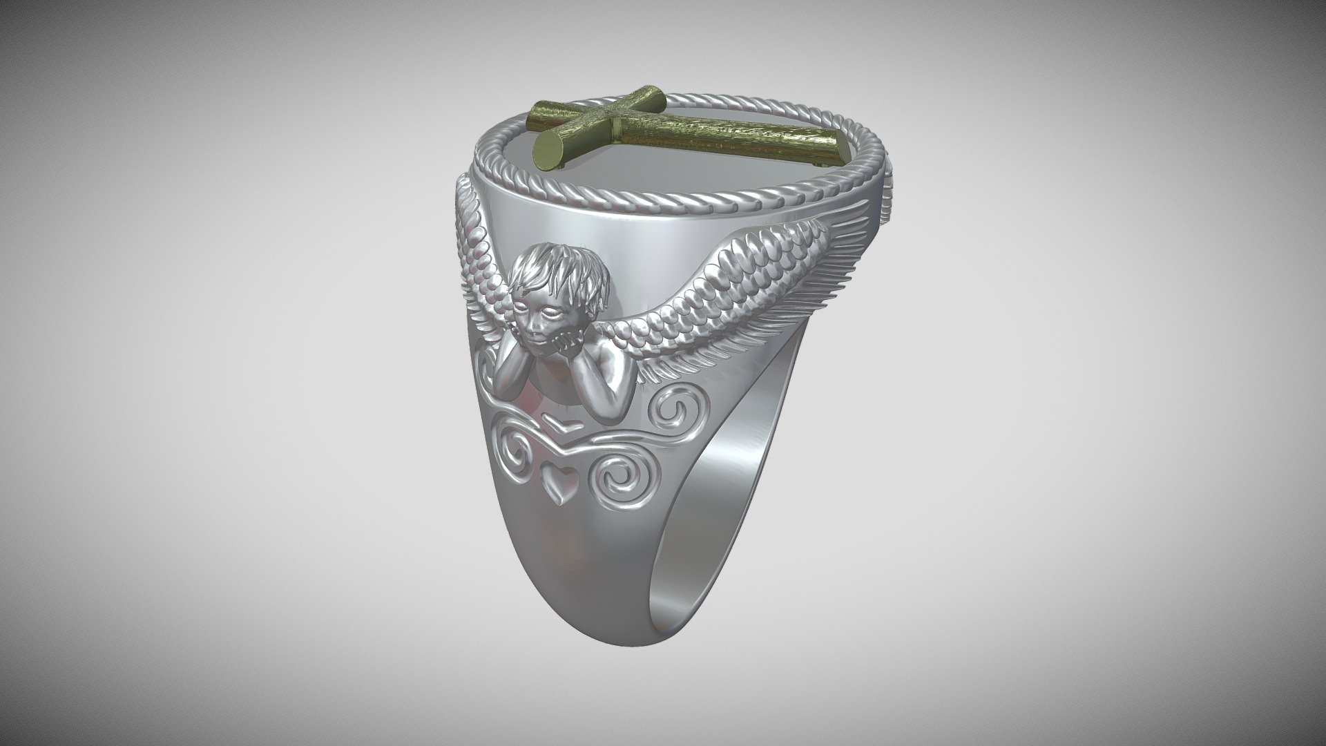 Angel Ring 2 - Buy Royalty Free 3D model by KDesigns [eed3d1f ...