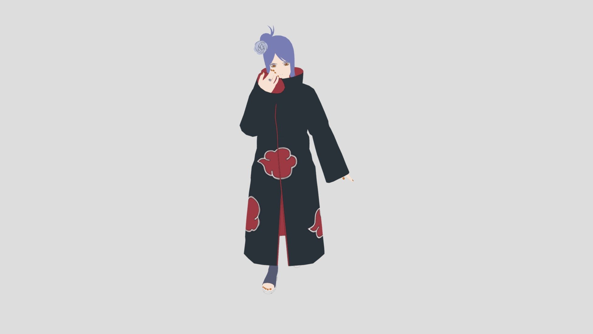Konan - 3D model by daghistyuni (@madaghistani.anime) [eed43e7] - Sketchfab