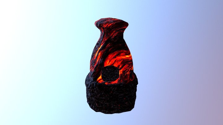 Flowing-lava 3D models - Sketchfab