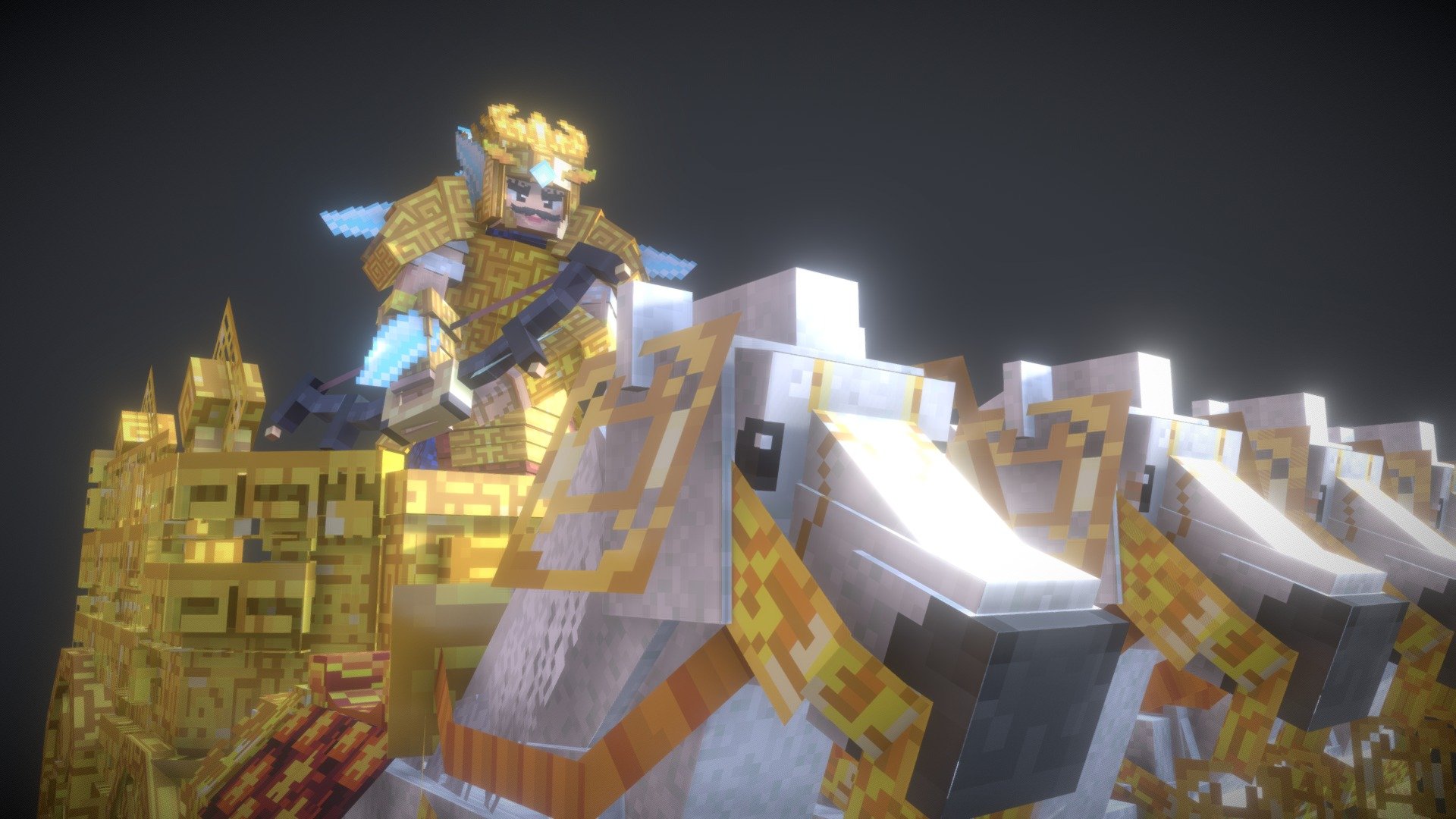 Arjuna's Chariot - 3D model by Banathe [eed5595] - Sketchfab