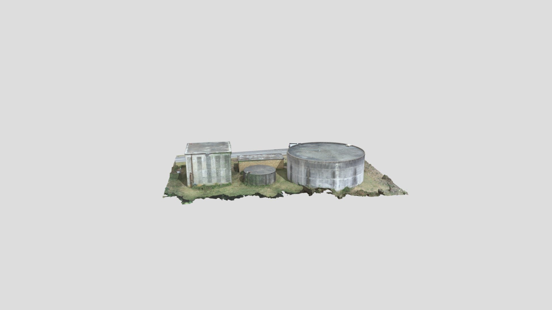 3D Water Reservoir Model - 3D model by GPSAerial [eed5772] - Sketchfab