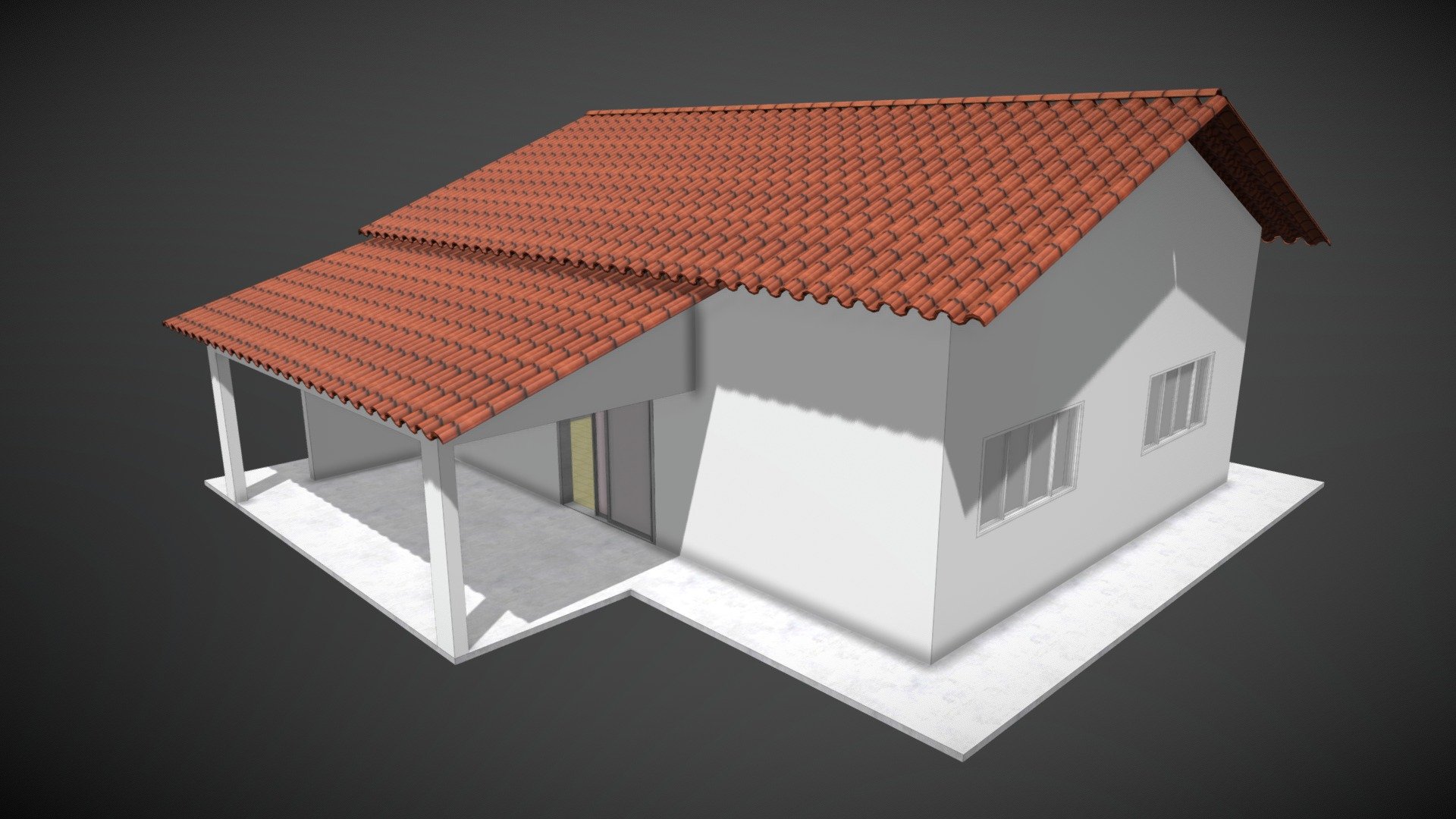 Projeto Arquitetônico - Nívea e Cláudio - 3D model by João Marcello ...