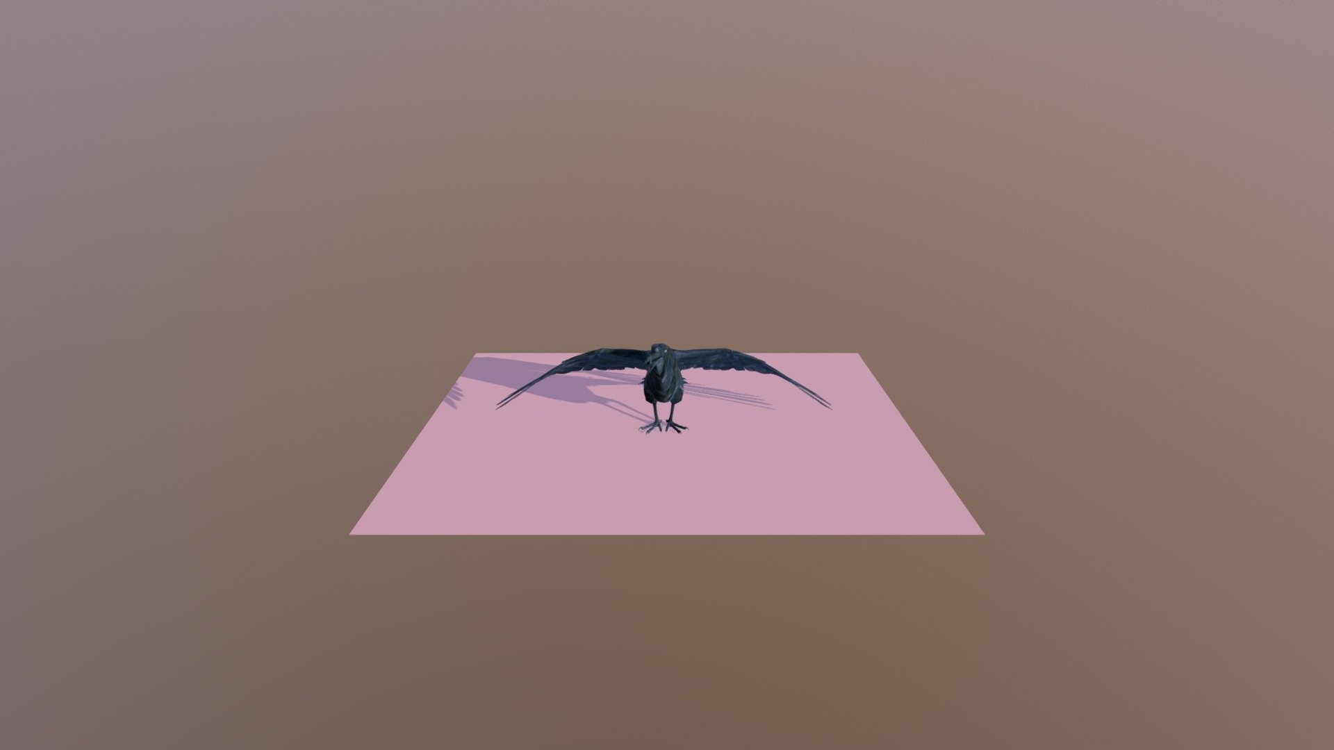 Raven bird - 3D model by stvnlr [eed9c3b] - Sketchfab