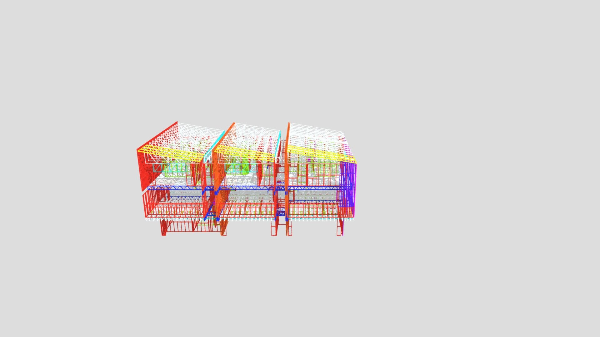 Order 42-TH123-V1-skfab - 3D model by Blackline Structures (Steel Frame ...