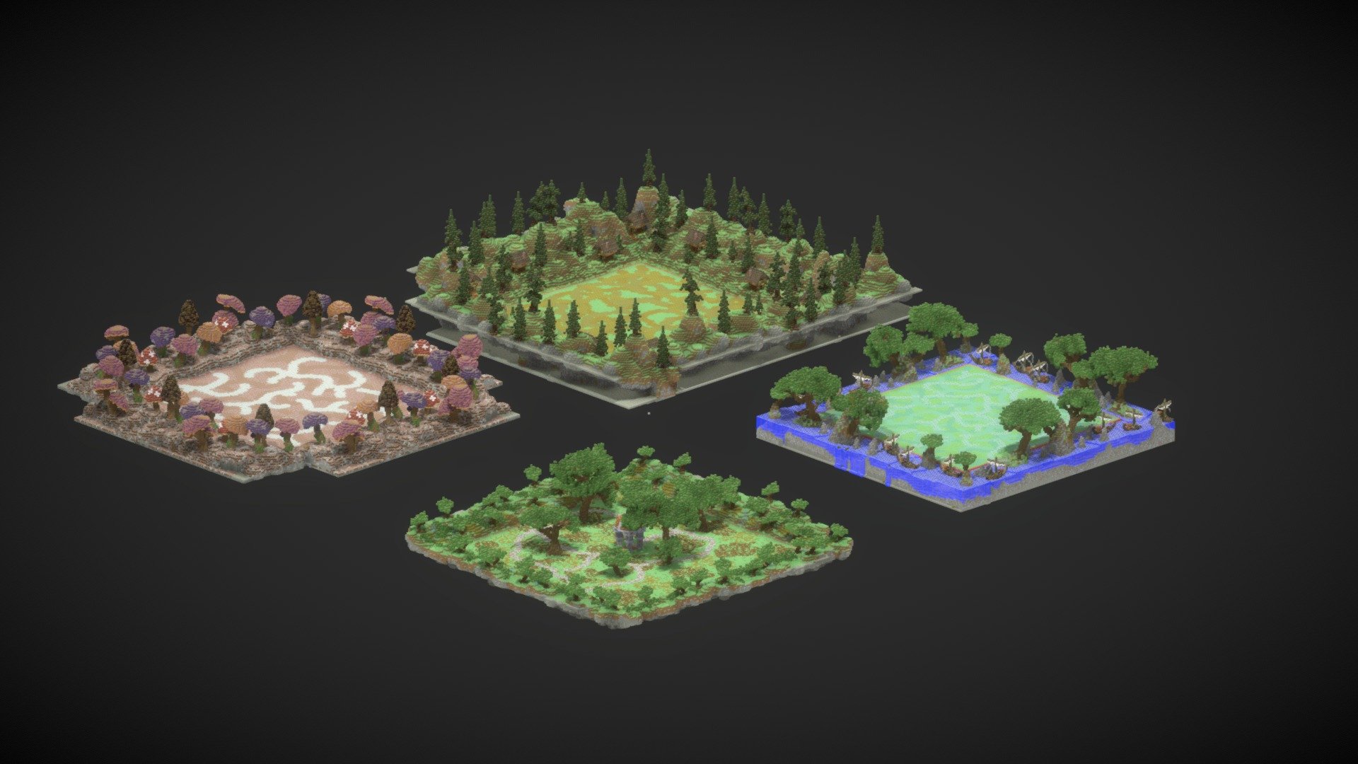 x4 FFA PACK - 3D model by Zow (@pytzow) [eedc8e2] - Sketchfab