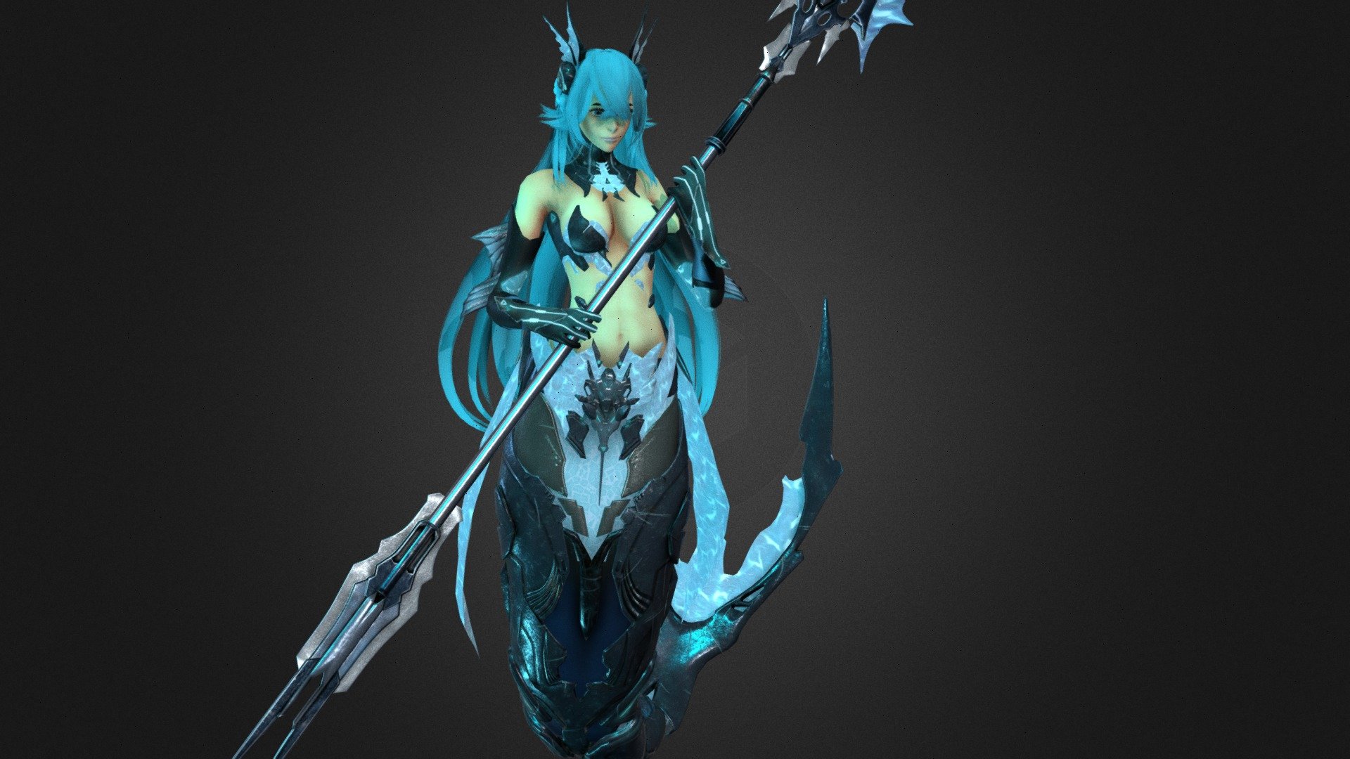 Lamia from Punshing Gray Raven - 3D model by Dtuan [eeddaae] - Sketchfab