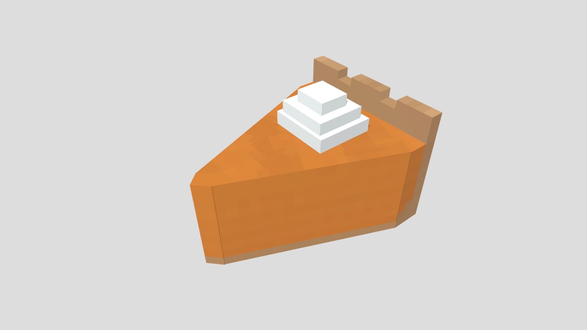 Pumpkin pie - Download Free 3D model by Psychcreates [eedf27c] - Sketchfab