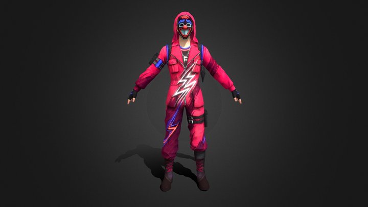 Freefireredcriminal 3D models - Sketchfab