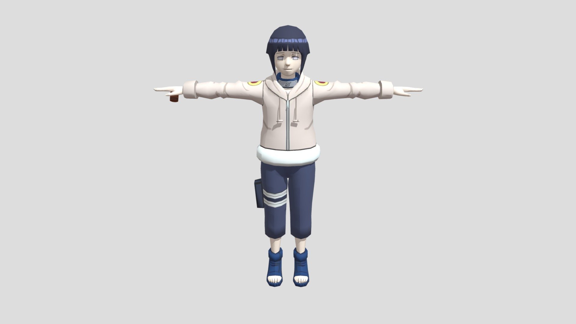 hinata - Download Free 3D model by saidovspiderman [eee097f] - Sketchfab