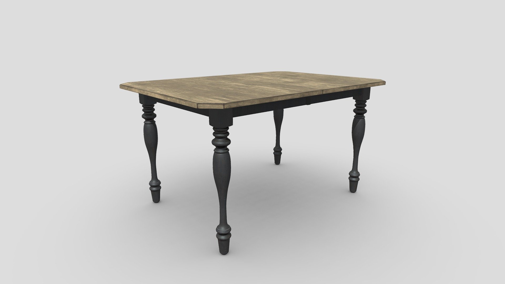 Wooden Table (High Poly) - 3D model by AdityaVishwakarma [eee1468 ...