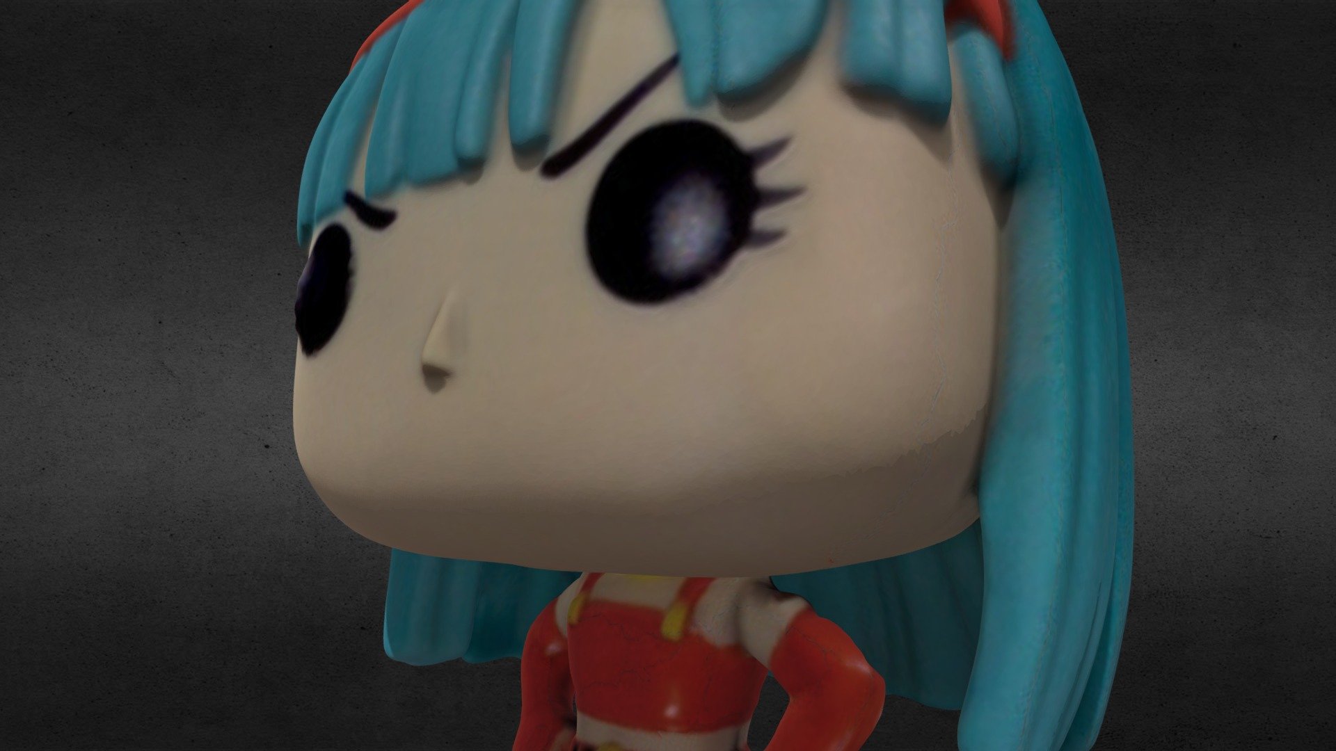 Funko Bulla dragon ball GT - 3D model by badwolfmx3 [eee2810] - Sketchfab