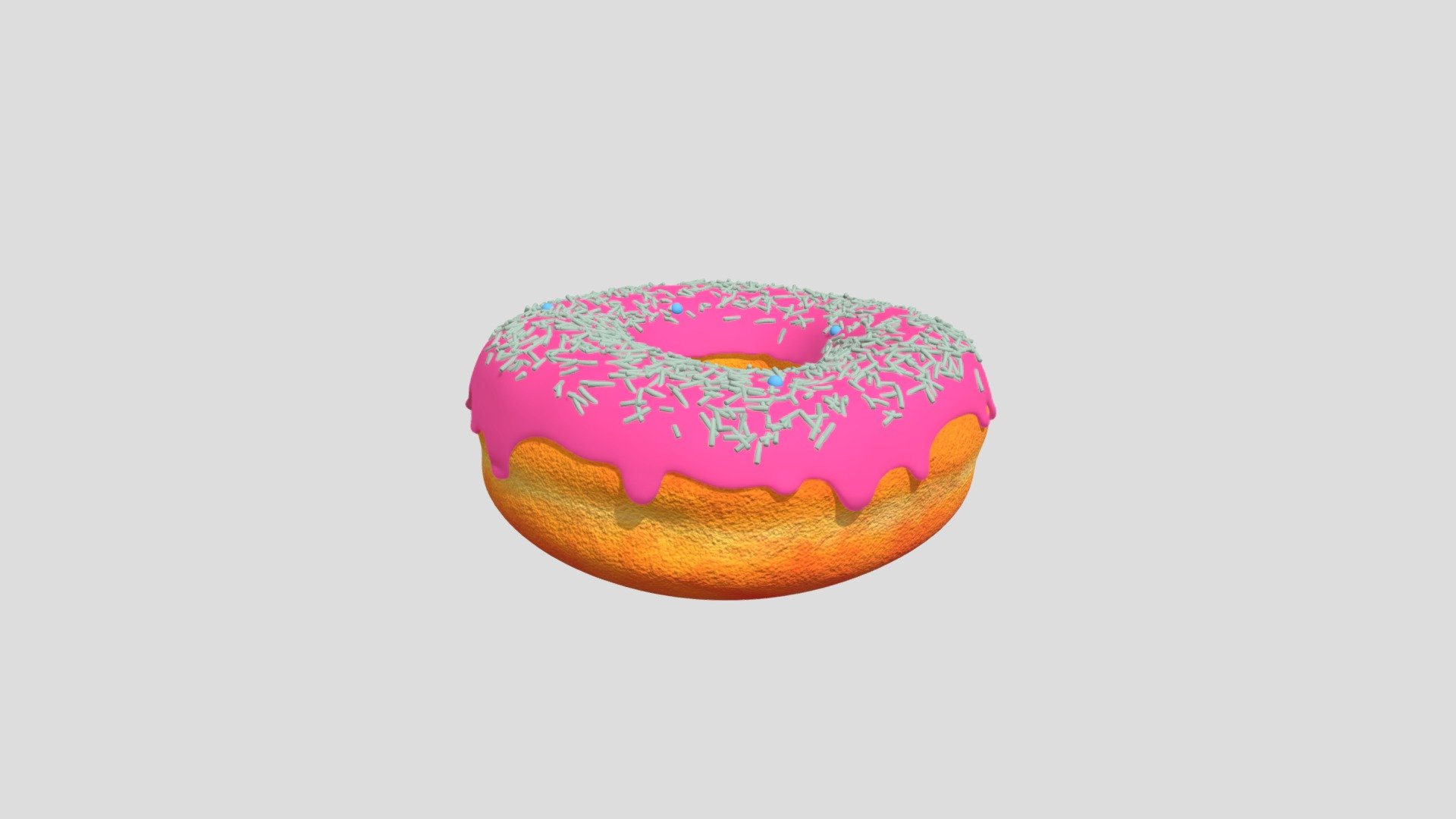 Donut - 3D model by reirby [eee3442] - Sketchfab