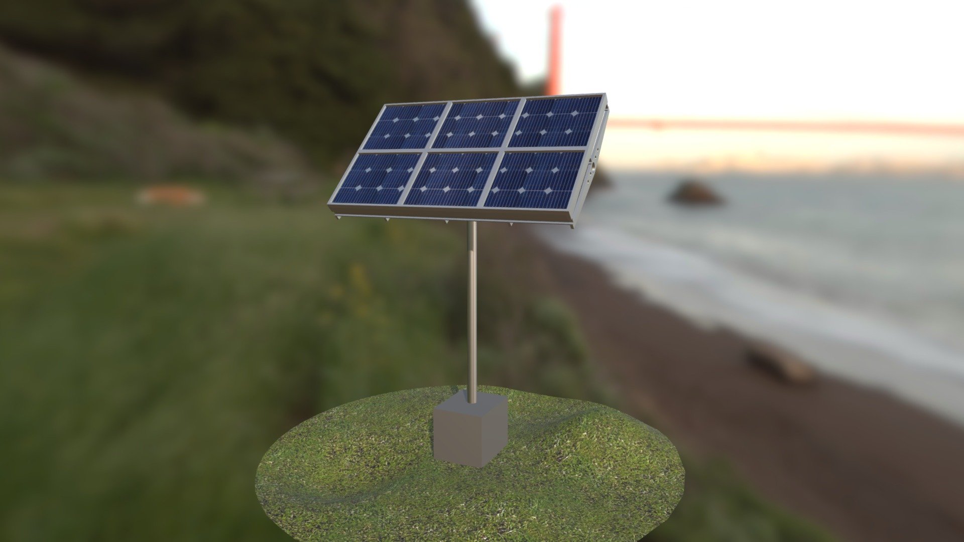 Solarpanel - 3D model by Tokfranz [eee3b06] - Sketchfab