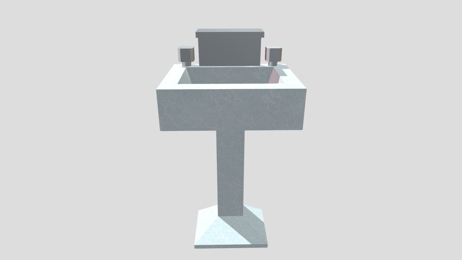 Sink - 3D model by Jessica Fletcher (@dalinara) [eee3d63] - Sketchfab