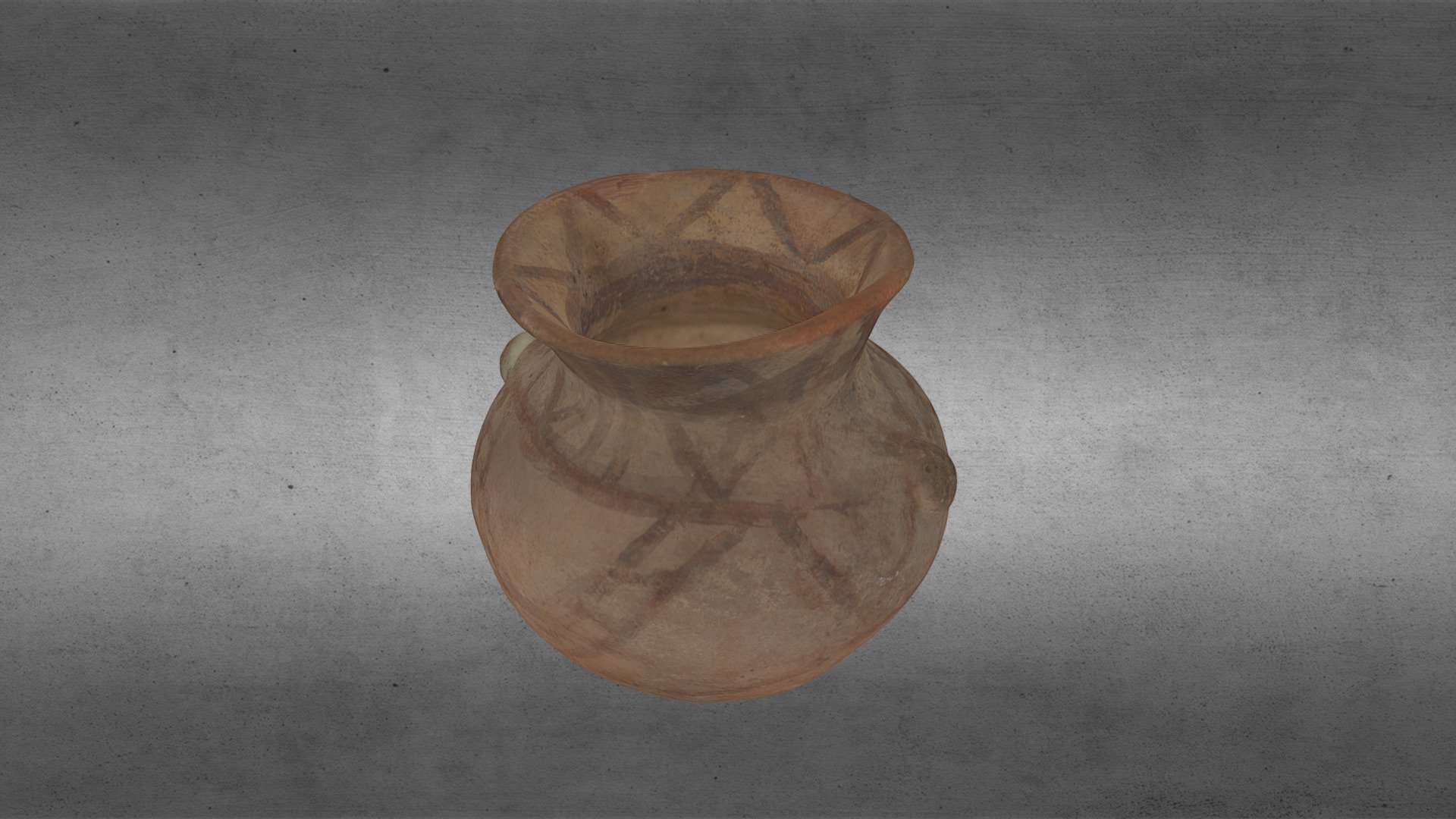 AQ 101 Cántaro del Intermedio Tardío - 3D model by DDC_Cusco [eee3e9c] - Sketchfab